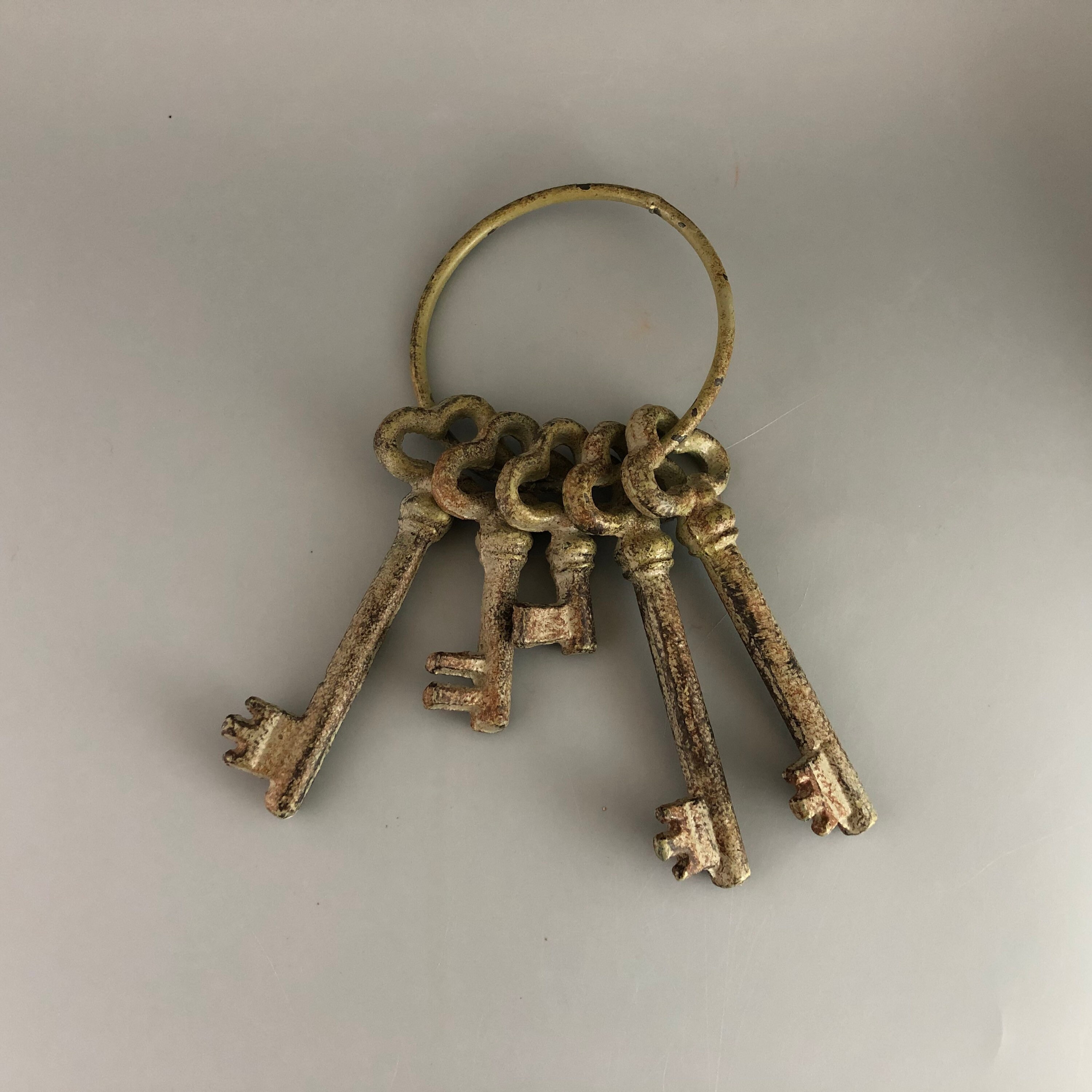 Old Brass Jail Key