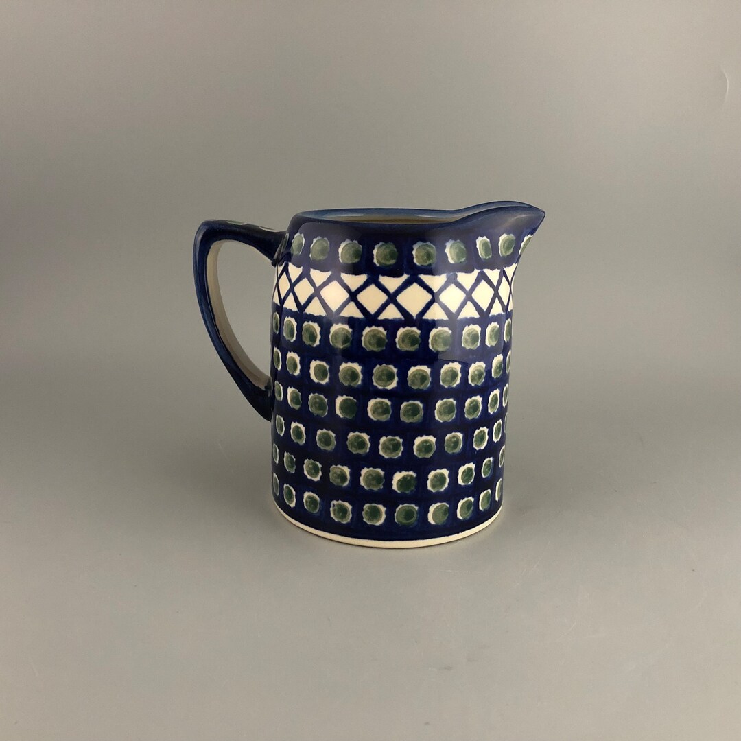 Bole Slawiec Juice Pitcher - Polish Pottery Stoneware - Boleslawiec - Etsy