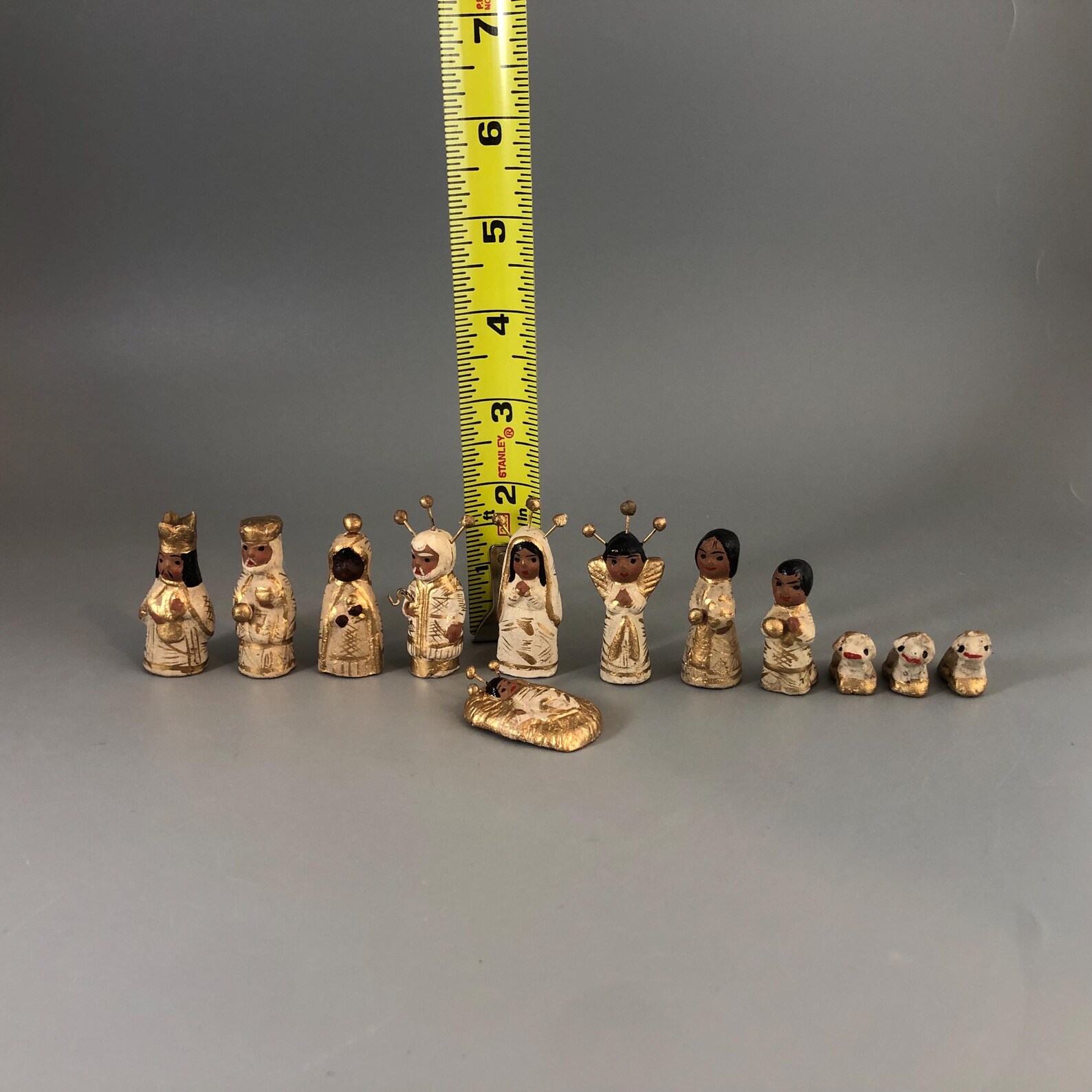 Ceramic Nativity Set From Mexico Height is 2 - Etsy