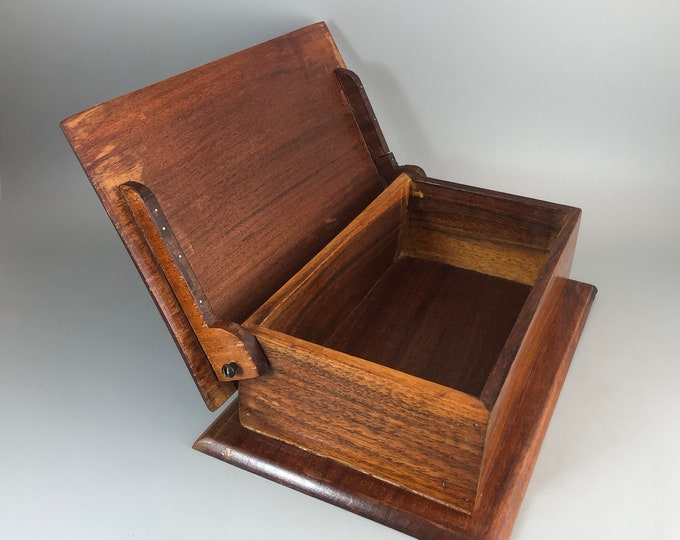 Hand Crafted Wood Box American Folk Art Keepsake Box - Etsy