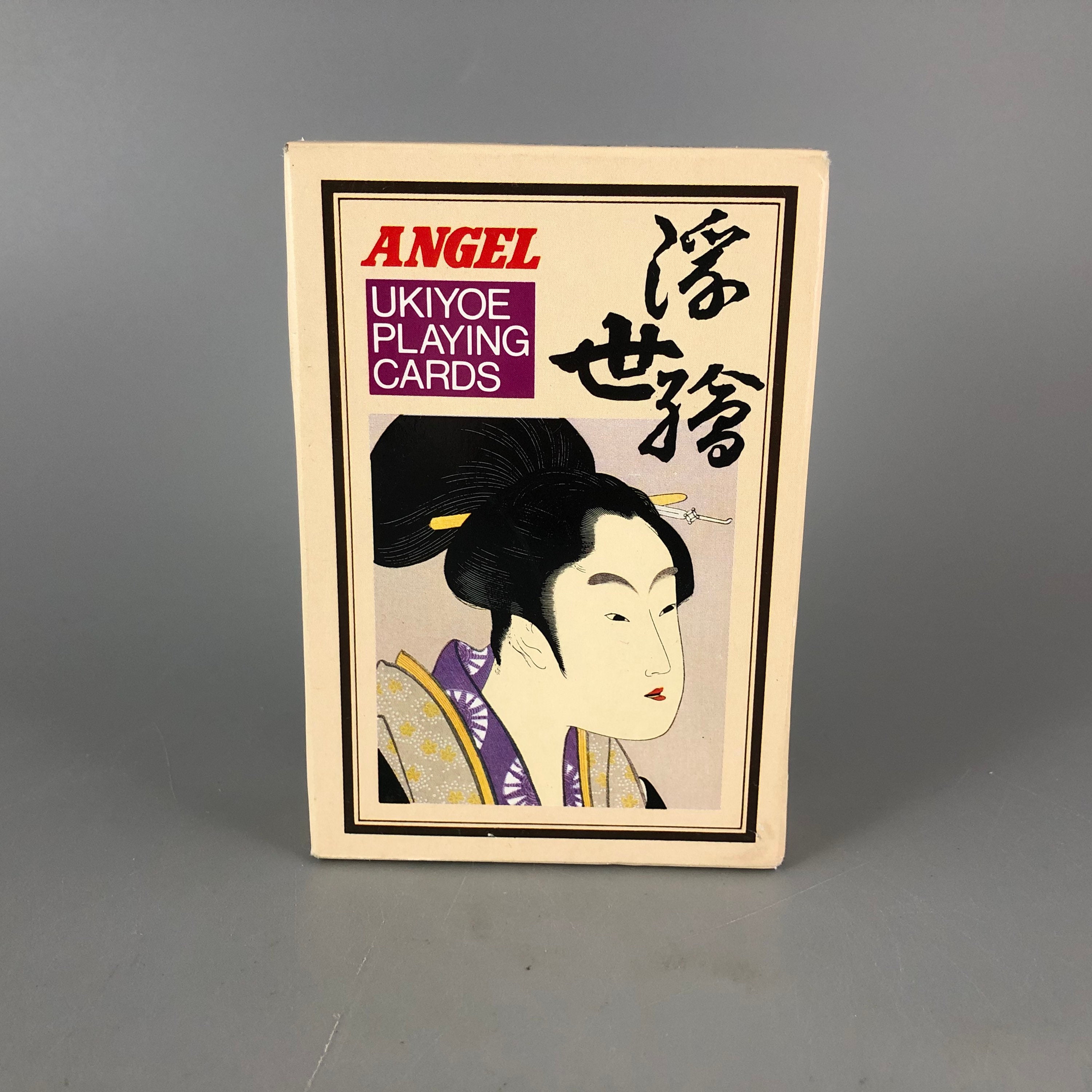 Portrait Of Angels Playing Cards