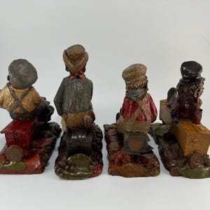 Tom Clark Train Set of 4 Chief, Jesse, Hobo, Cab Dated 1986 Gnome Train ...
