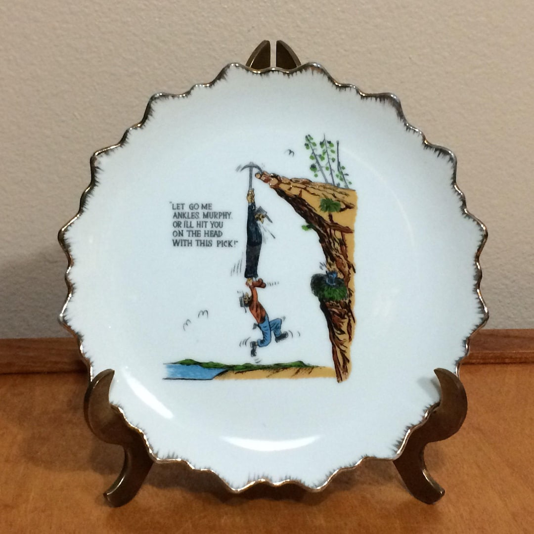 Mountain Climber Plate - Humor - Etsy