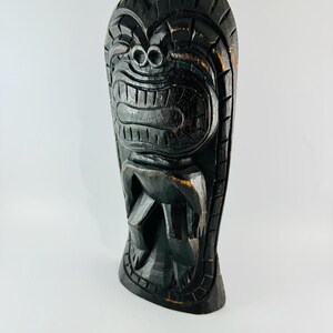 Good Luck Tiki God Wood Sculpture 12 Tiki Wood Statue - Etsy