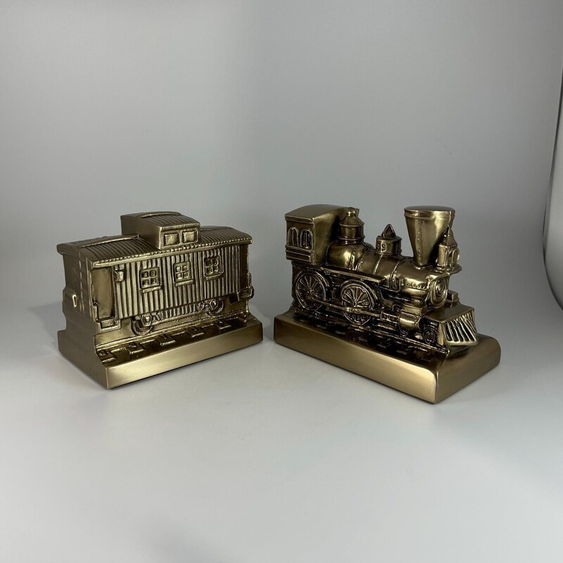 Train Bookends - Etsy