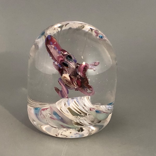 Purple Paperweight - Etsy