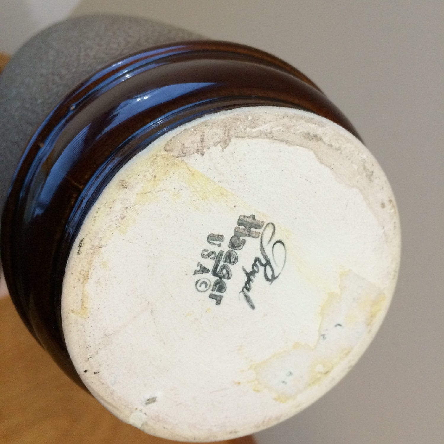 Royal Haeger Vase From Dundee ILLINOIS Brown Pottery Vase - Etsy