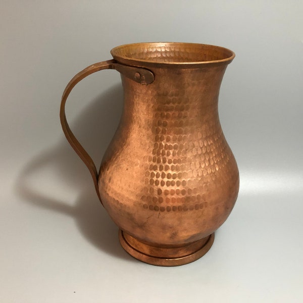 Copper Pitcher - Etsy
