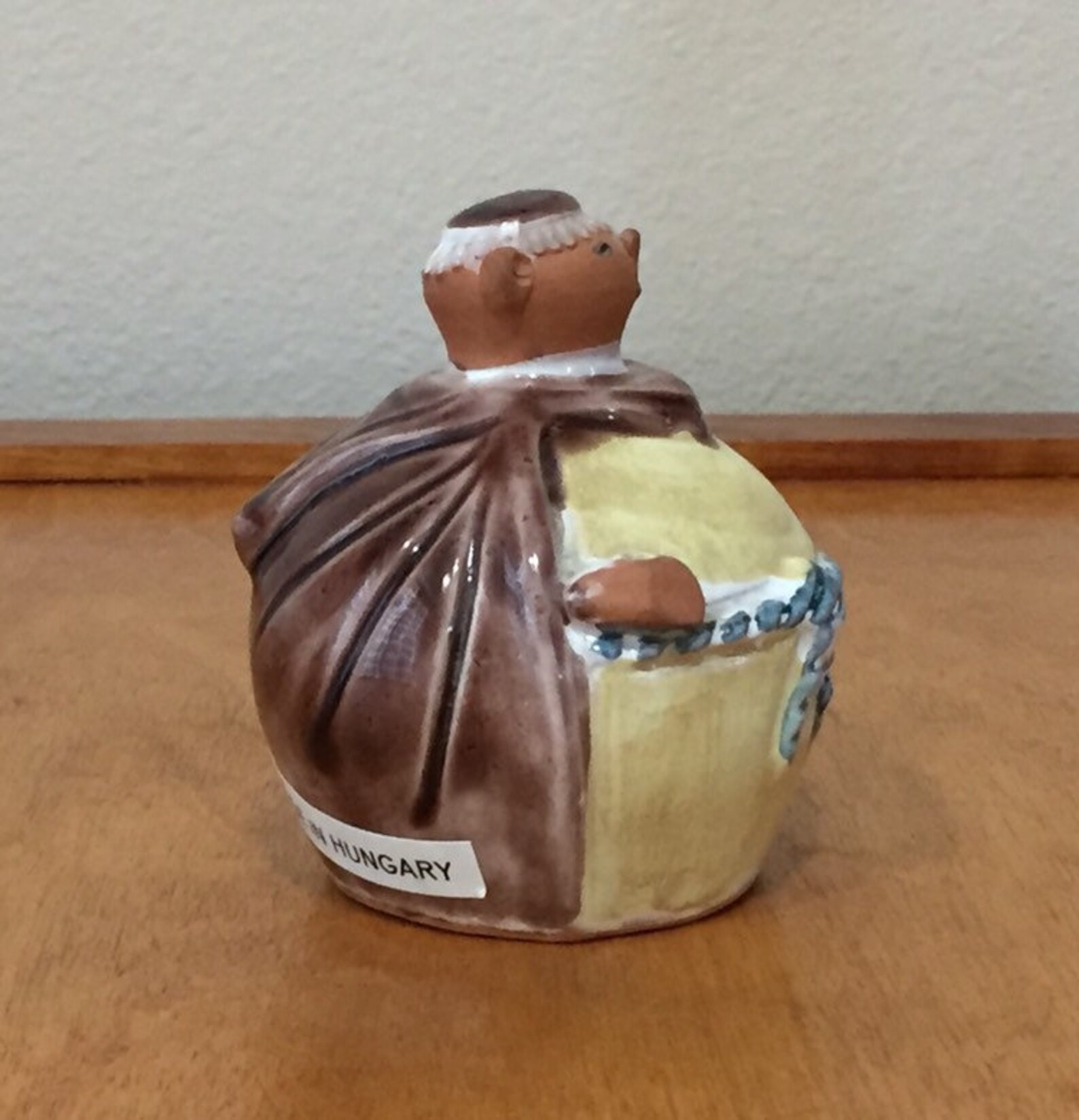 Religious Friar Monk Figurine Hungary Clay Pottery Bell - Etsy