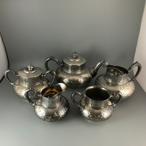 Silver Plate Teapot - Etsy