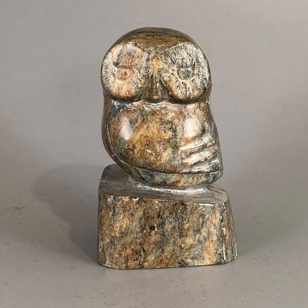 Stone Owl - Etsy