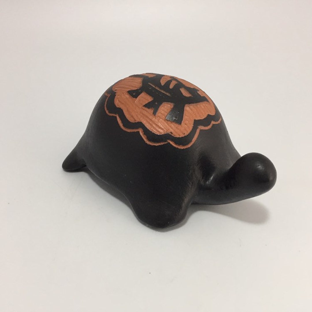 Hopi Ceramic Turtle Figurine Turtle With Fertility Deity Kokopelli - Etsy