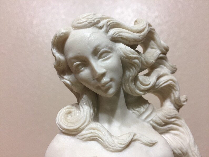 Roman Greek Goddess Aphrodite Standing in a Seashell - Etsy