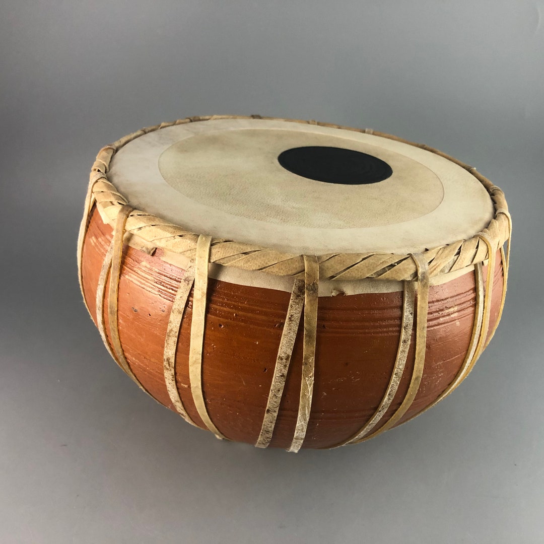 African Tribal Kettle Drum - Musical Percussion Instrument - Etsy