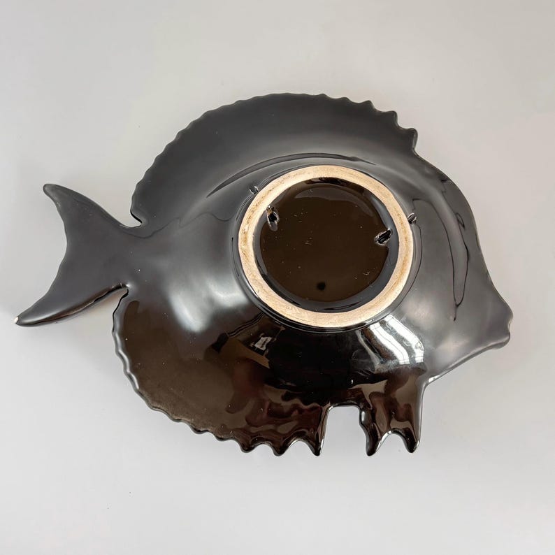 Ben Diller Maui Ceramic Tropical Fish Plate Wall Plaque - Etsy