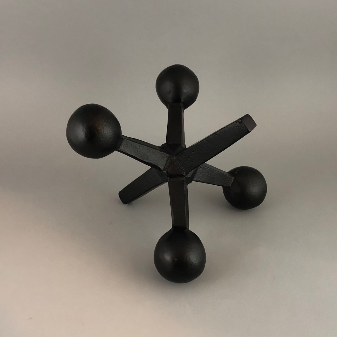 Black Metal Jack Sculpture Large - Height is 6” Jax Paper Weight - Etsy