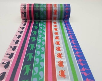 Preppy Washi Tape - Etsy