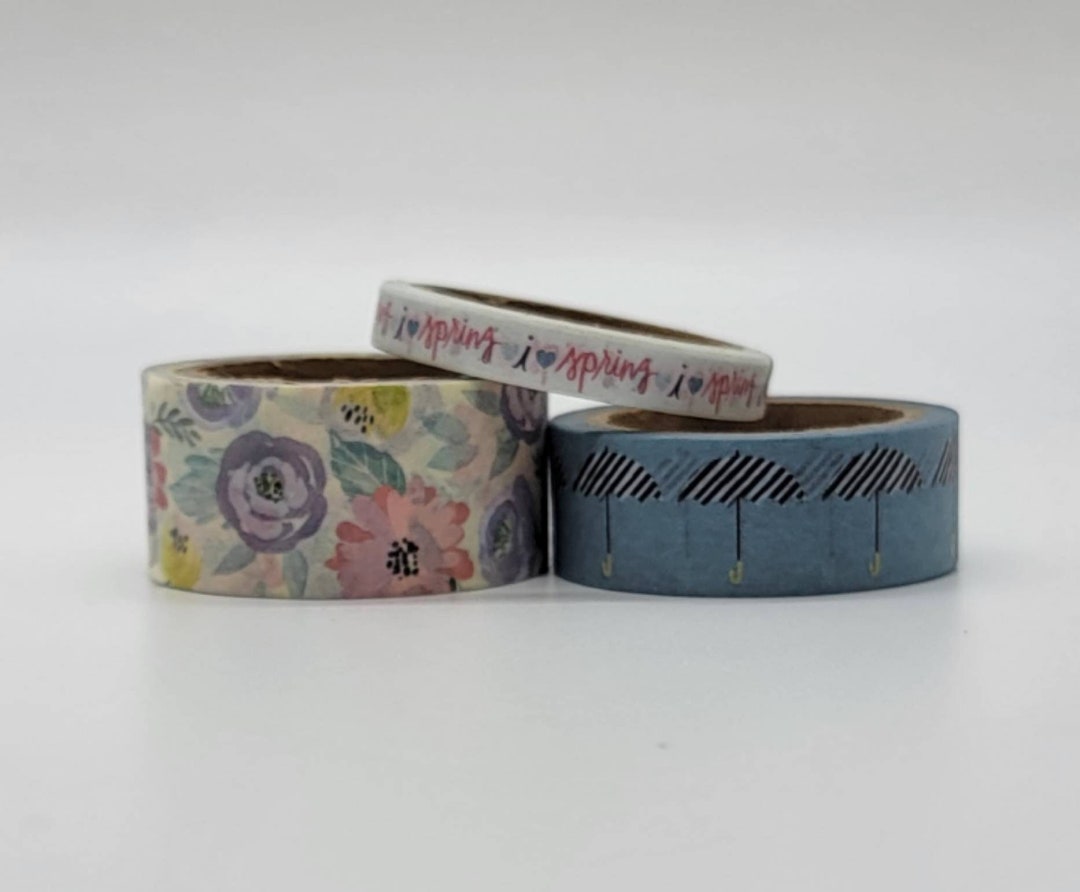 Full Rolls of Washi Tape, Journal Tape, BUJO, Planner Accessories ...