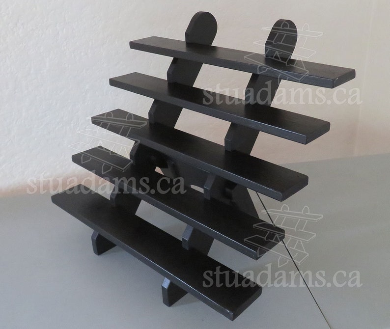 5-Shelf 24 Portable Tabletop Display Stand | Etsy