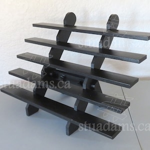 5-shelf 30” Wide - Portable Tabletop Display Stand - Etsy