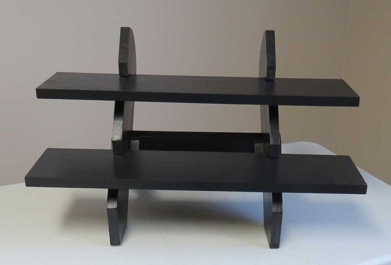 2-shelf 24 Portable Tabletop Display Stand | Etsy