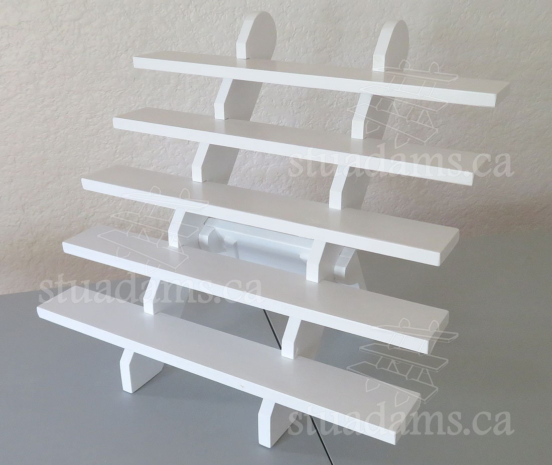 5-Shelf 24 Portable Tabletop Display Stand | Etsy