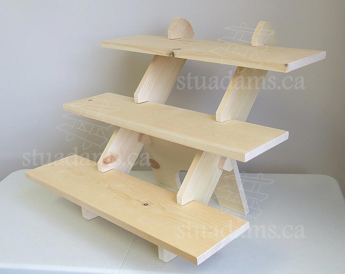 3-tier Display Shelf / Display Riser / Store Display / Shelf - Etsy Canada