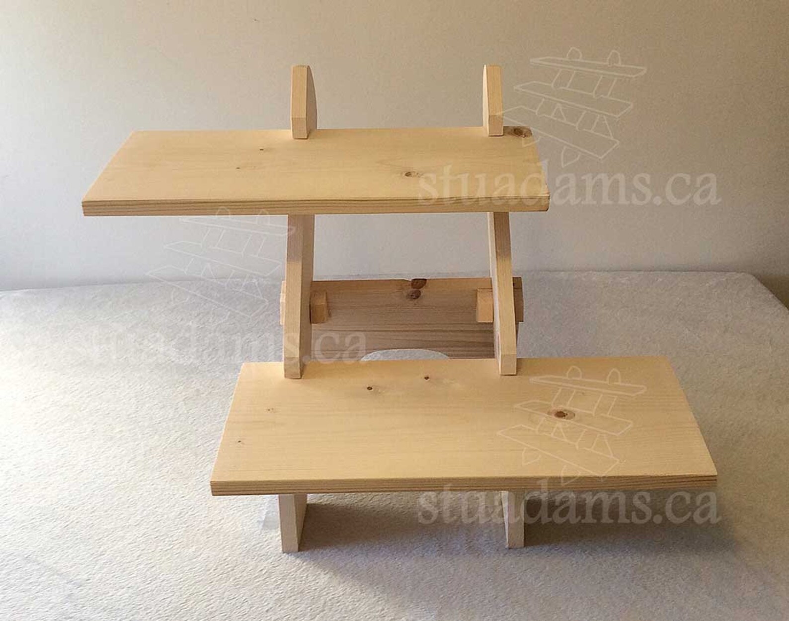 2-shelf 24 Extra-deep Portable Tabletop Display Stand | Etsy