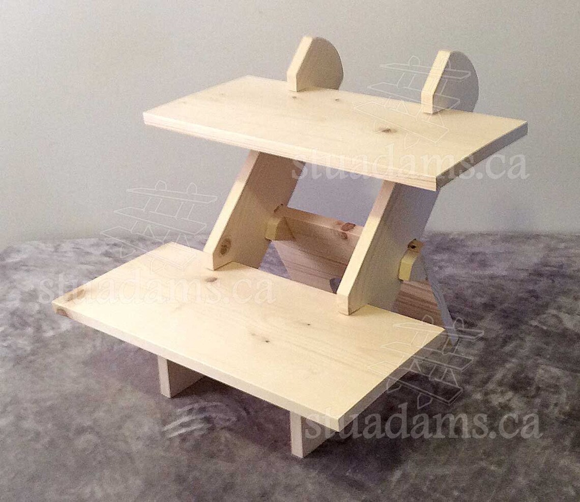 2-shelf 24 Extra-deep Portable Tabletop Display Stand - Etsy