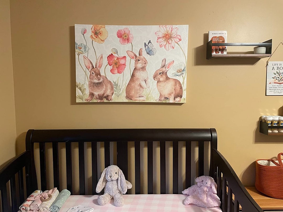 Spring Softies Bunnies I by Lisa Audit Unframed Print on - Etsy