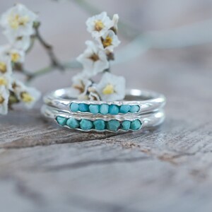 Rough Nevada Turquoise Ring With Hidden Gems - Etsy