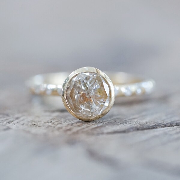 Indie Wedding Ring - Etsy