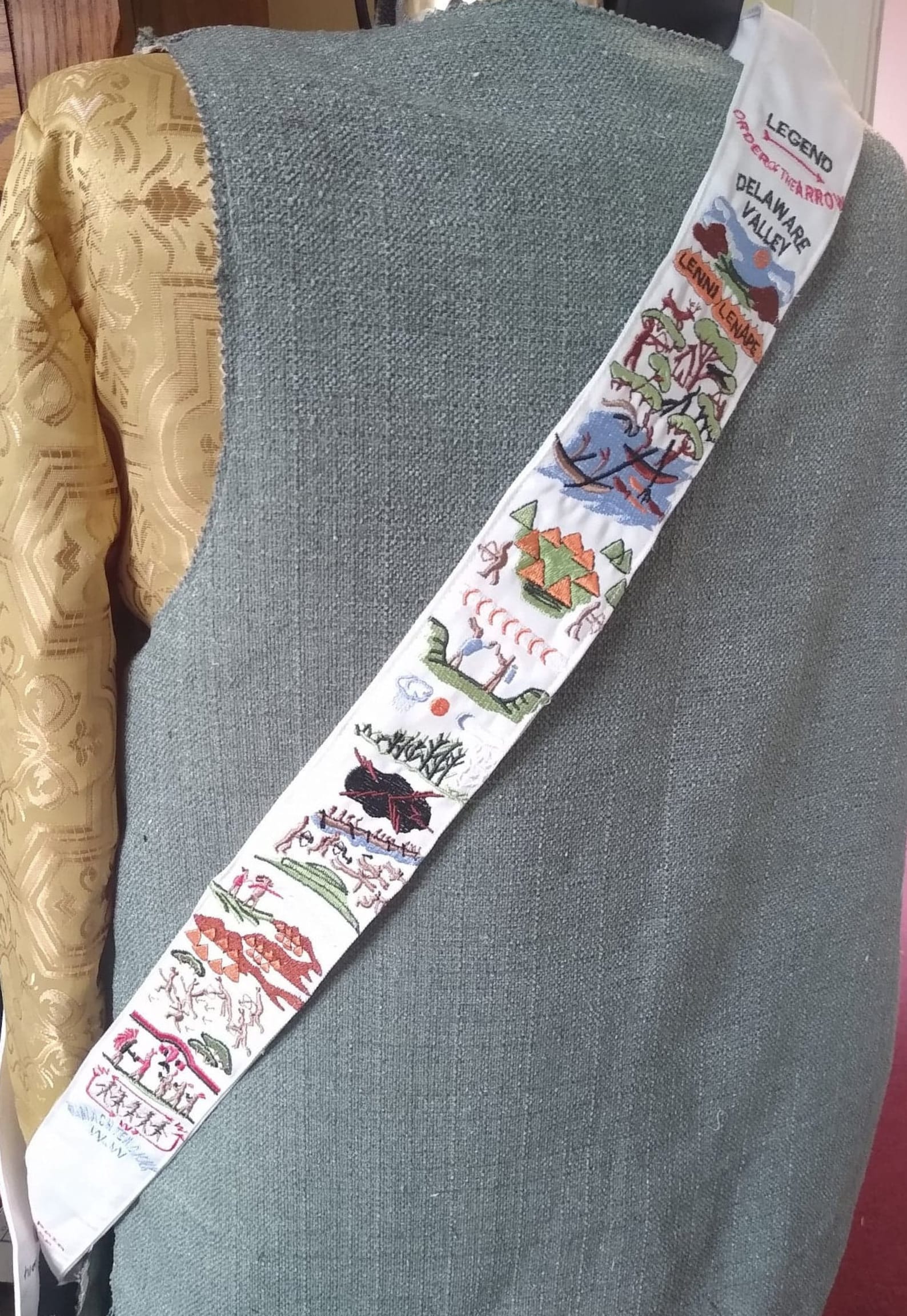 BSA OA (order of the Arrow) Legend Embroidered on the Sash! (free ...