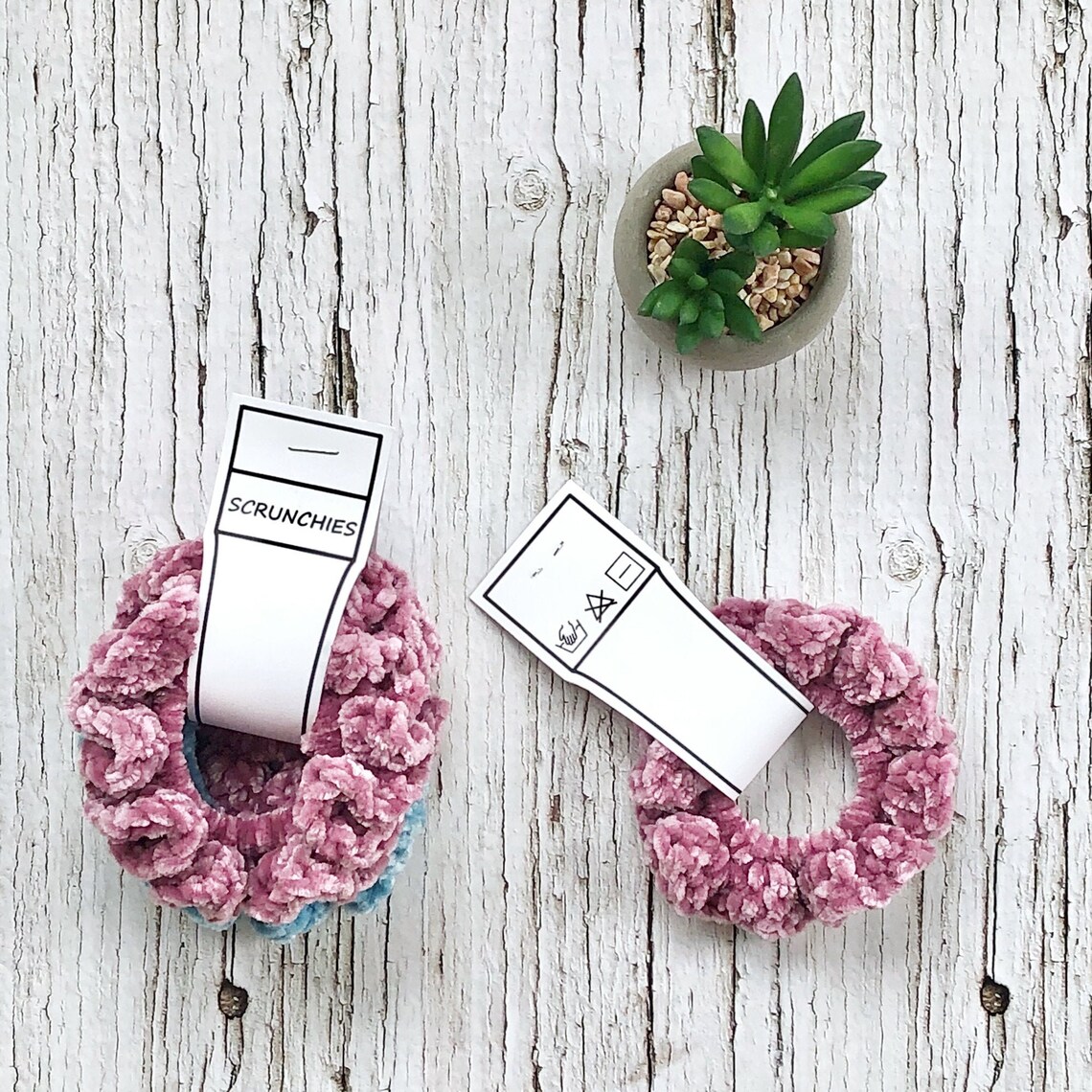 PRINTABLE Scrunchie Template DIY Packaging PDF Download - Etsy Hong Kong