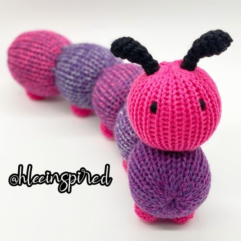 Caterpillar KNITTING MACHINE PATTERN Pdf Pattern Circular - Etsy