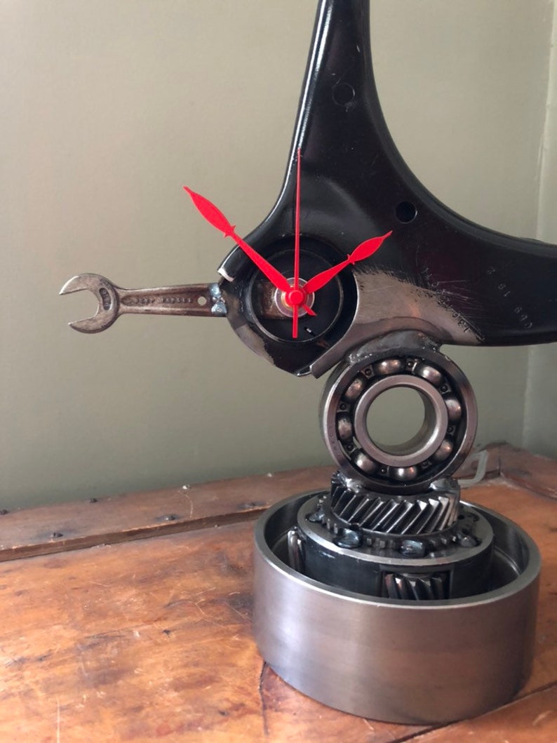 Handmade hot rod inspired table/desk lamp made from various | Etsy