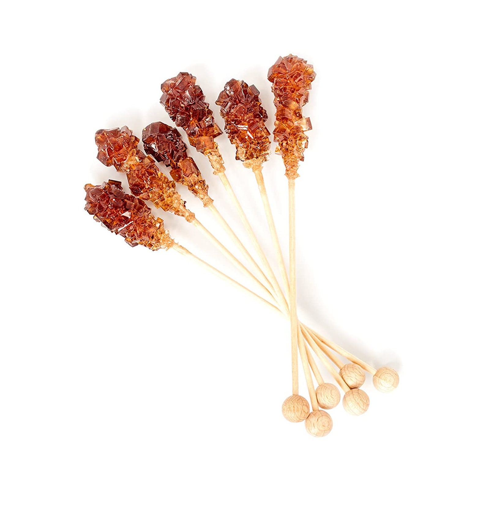 100ct Wood Lolli Stick With Ball Rock Candy Wooden Stick 6 - Etsy