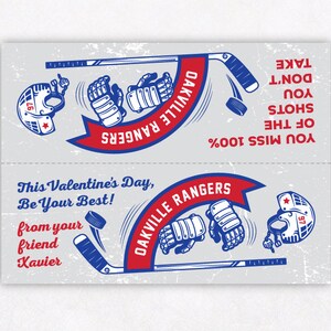 PRINTABLE Valentines Day Treat Bag Topper for Kids, Boys or Girls Team ...