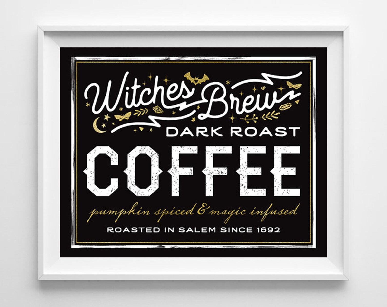 PRINTABLE Celestial Halloween Coffee Bar Sign Witches Brew - Etsy