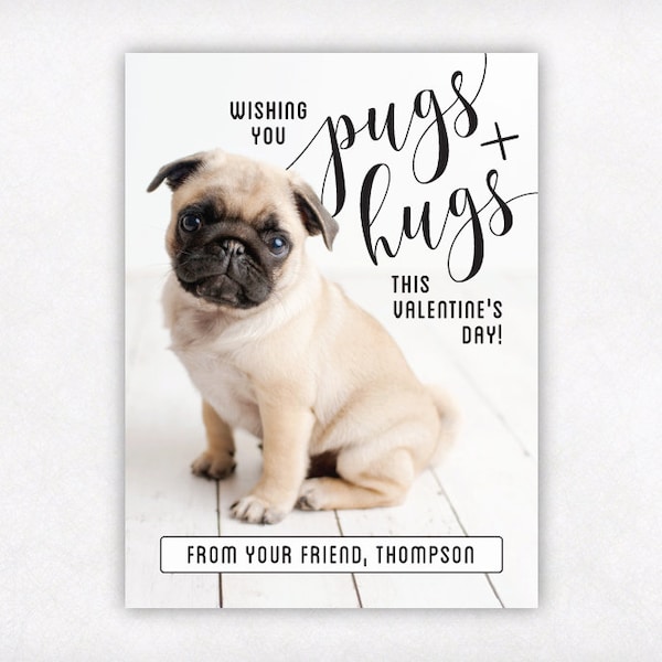 Pug Valentine - Etsy
