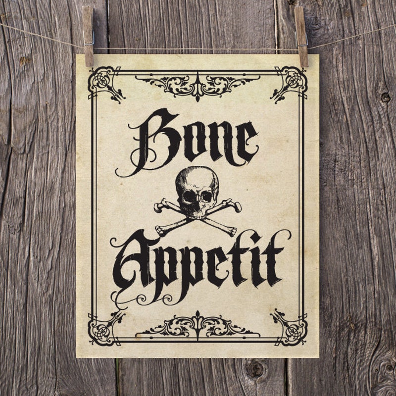Bone Appetit Svg - Etsy