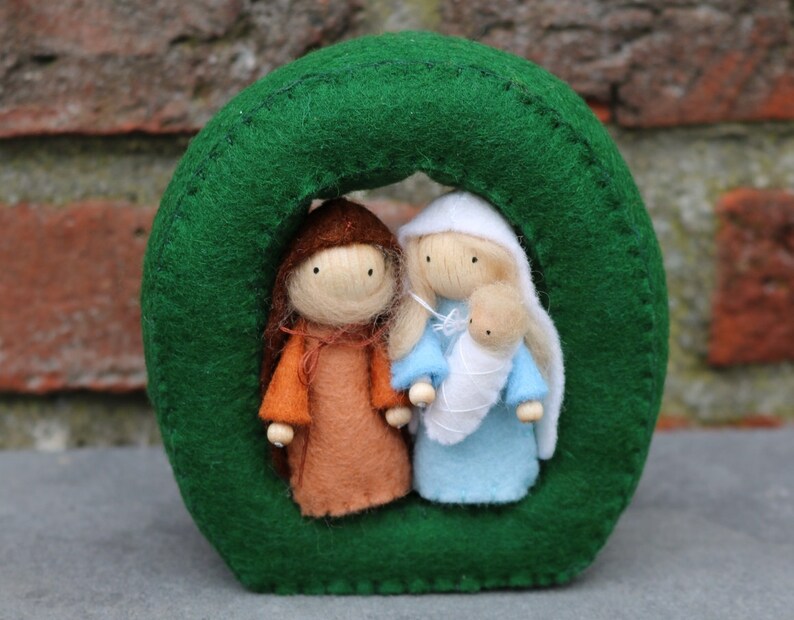 PDF pattern nativity scene JOY | Etsy