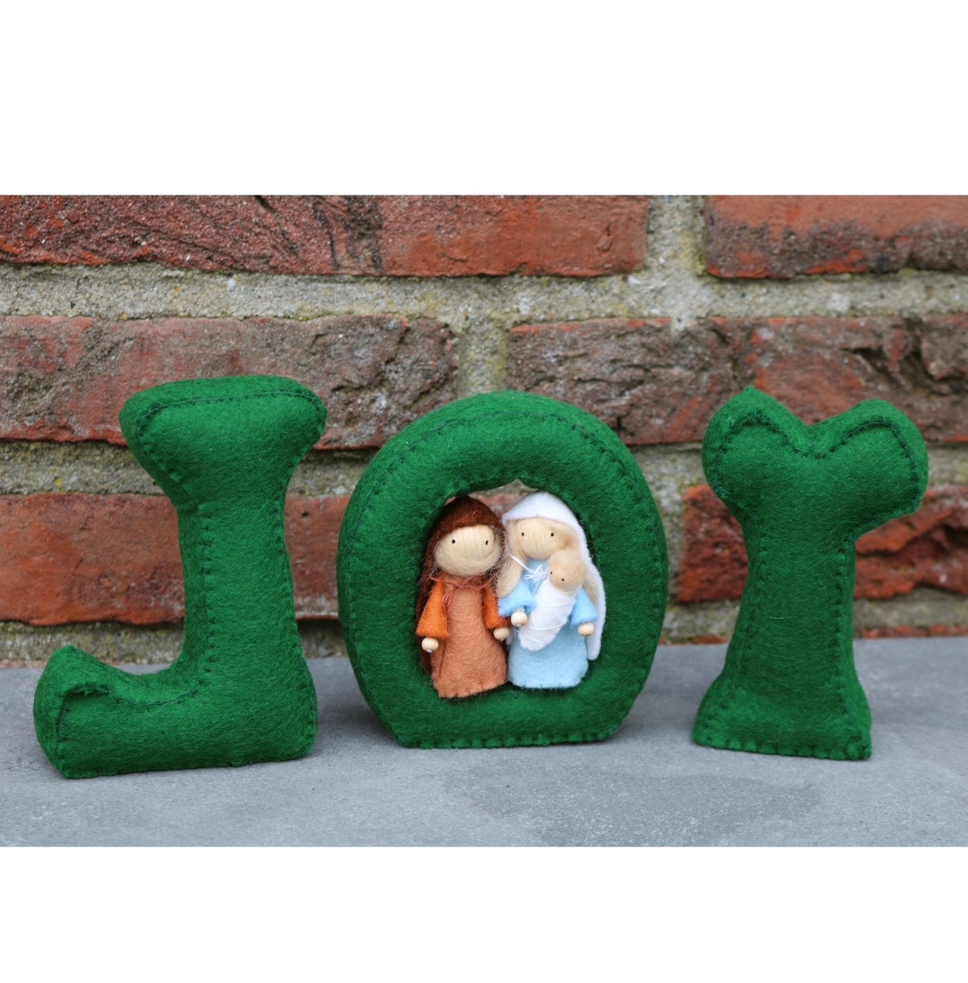 Nativity Scene in a Box DIY Felt Kit - Etsy