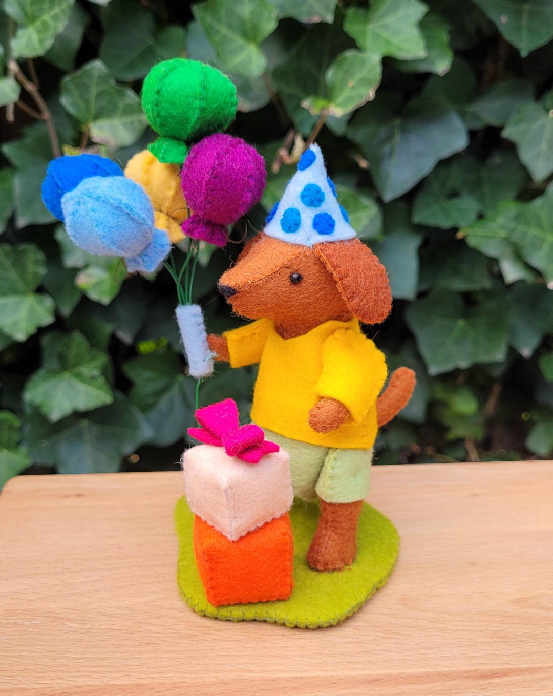 Birthday Dachshund - Craft Kit With Pattern - Etsy UK
