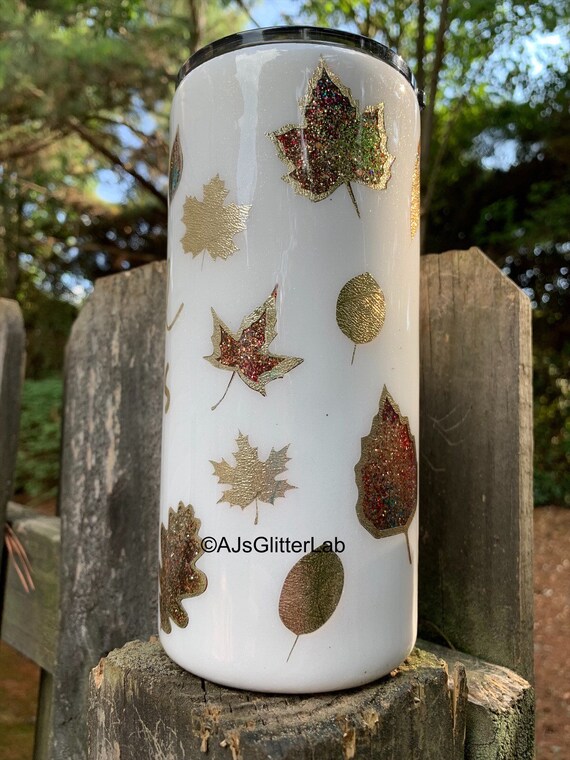 Home & Living Drink & Barware Fall Vibes peekaboo Glitter Tumbler ...