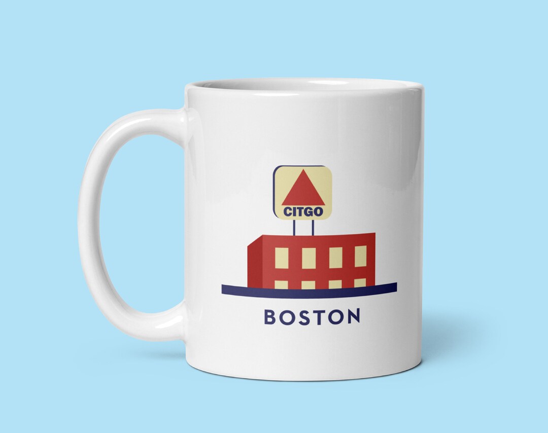 Coffee + Tea Mug - Boston Citgo Sign | Red Sox | Fenway| Back Bay ...
