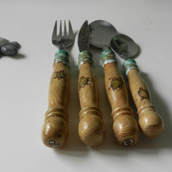 Silverware Art - Etsy