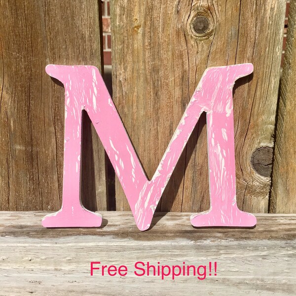 Wooden Letter M - Etsy