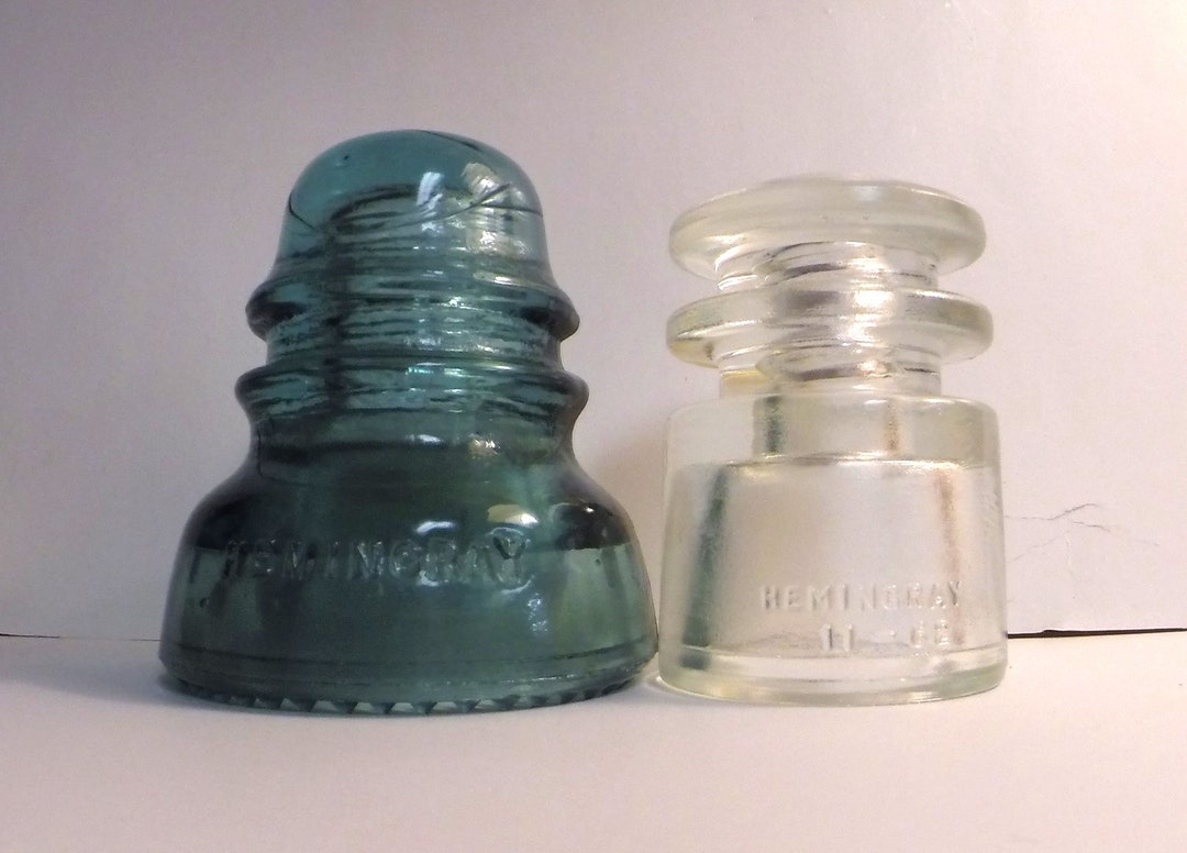 SS-1 Two Nice Hemingray Insulators 5/23 - Etsy