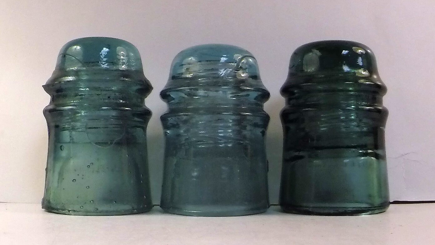 KS-12 Three Am Tel and Tel Co Insulators 6/23 - Etsy